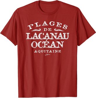 JCombs Str&auml;nde von Lacanau Ocean, Aquitanien, Frankreich T-Shirt