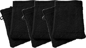 Univers D&eacute;cor UNIVERSDECOR Lot de 2 ou 6 Gants de Toilette Spa 15 x 21 cm / 400 GR/m&sup2; (6, Truffe)