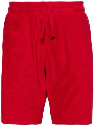 Vilebrequin Frottee-Shorts mit Logo-Patch