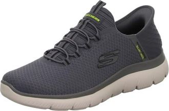 Skechers Mens Summits High Range Slip-in Chaussures pour homme, gris, 45 EU Ancho