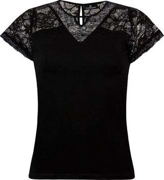 Stockerpoint Damen Fernanda1 Trachtenshirt, Schwarz, XS