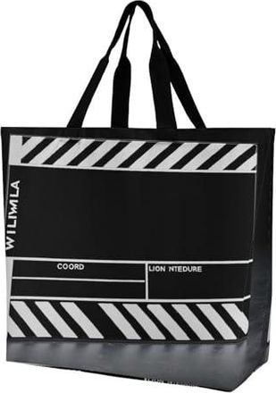 Generic Clap De Cin&eacute;ma Classique Noir Sac A Main Femmes D&eacute;contract&eacute; Sacs De Courses Grand Sac A Main Femme Pour Quotidienne Universit&eacute; Shopping