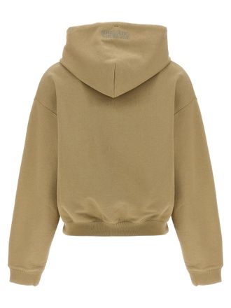 VETEMENTS Womens Beige Cotton Hoodie Clothing