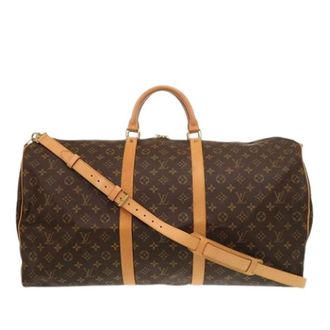Louis Vuitton unisex, Pre-owned, Brun, Taille: ONE Size Pre-owned Keepall Bandouliere 60