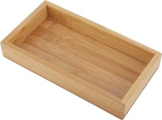 CHICIRIS Serviertablett aus Bambus Im Japanischen Stil, Elegantes Tablett f&uuml;r Gesunde Lebensmittel f&uuml;r das Restaurant, Zuhause, B&uuml;ro, Hotel, Umweltfreundliches