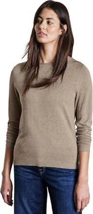 Street One A302973 Pull en Tricot Doux, Honey Sand Mel, 42 Femme