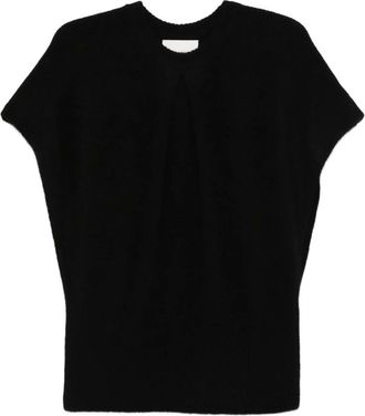 Lisa Yang Femme, Pulls, Noir, Taille: 40 FR Pull ras du cou