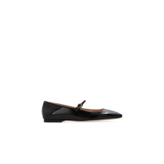 Gianvito Rossi Femme, Chaussures, Noir, Taille: 39 EU Christina Leather Ballerina Flats