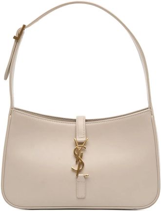 Saint Laurent Hobo Bags - Smooth Leather Le 5 a 7 Hobo - Gr. unisize - in Weiß - für Damen
