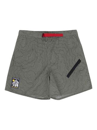 Aim&eacute; Leon Dore x New Balance Rainier 82 Taupe Shorts - Grau