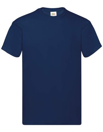 Fruit Of The Loom Fruit of The Loom Herren Original T T-Shirt (5er Pack) Gr. XL, Navy