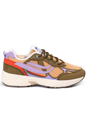 Genesis Damen vegan Turnschuhe G-Eco99 Multi Olive Senf Lavendel