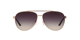 Michael Kors Damen Hvar 109936 59 Sonnenbrille, Gold (Rose Gold/Grey Rose Gradient)