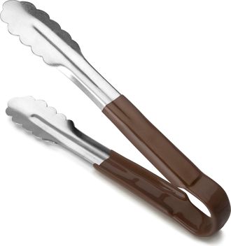 Lacor 63075 Monoblock Zange, Karu, Edelstahl, braun, 30 x 3 x 3 cm