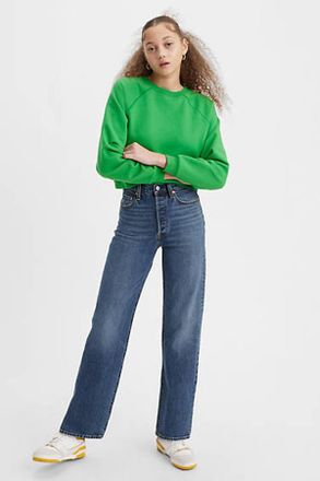 Levi's Jeans Ribcage Full Length - Femme - Bleu / Valley View - 24X32
