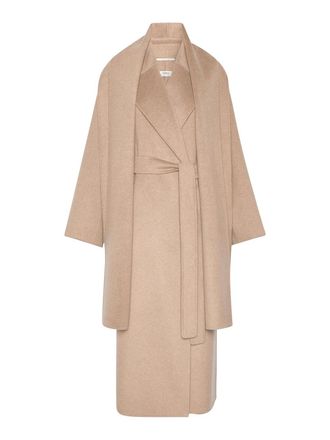 Max Mara Knielanger Mantel - Dunkelgrau