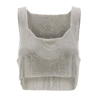 Twentyfourhaitch Femme, Tops, Gris, Taille: 38 FR New Atene Top
