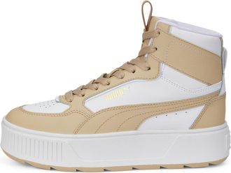 Puma Karmen Rebelle Mid Damen-Sneaker, Wei&szlig;-Leichter Sand, 36.5 EU, wei&szlig;, 36 EU