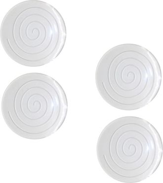 DOITOOL 4 ST&Uuml;CKE Silikon M&ouml;beluntersetzer Rund rutschfeste Ger&auml;uschd&auml;mpfende M&ouml;belbeinschoner f&uuml;r St&uuml;hle Tische Sofas Bodenschonend Langlebig f&uuml;r Holzb&ouml;den un