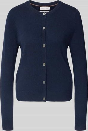 Christian Berg Strickjacke aus Kaschmir mit Rundhalsausschnitt