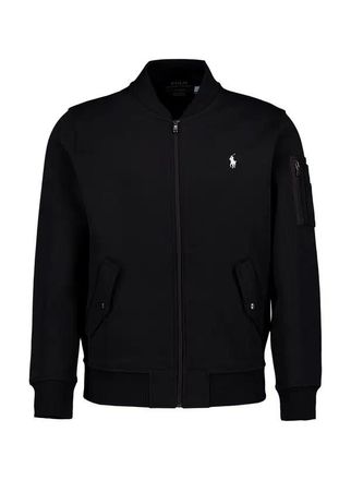 Polo Ralph Lauren Herren Sweatjacke schwarz unifarben