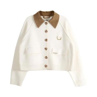 Barbour Alverstone Strickjacke - - Knitwear - Damen - Beige - S