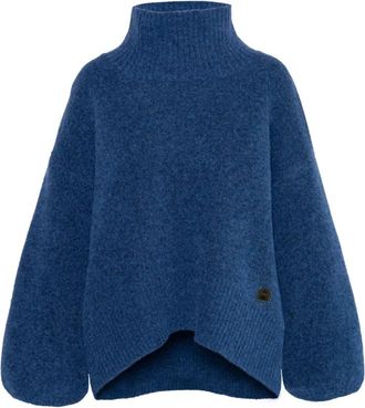 H&eacute;st H&eacute;st, Damen, Strickwaren, Blau, SGr&ouml;&szlig;e