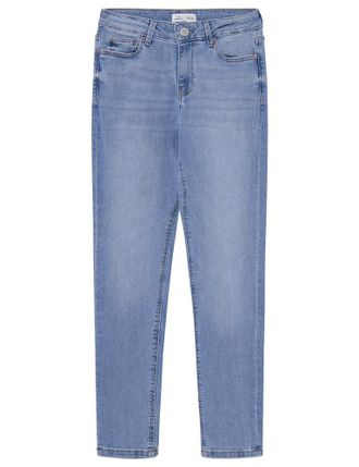 Springfield Damen Slim fit Cropped Jeans, MEDIUM_Blue, 34