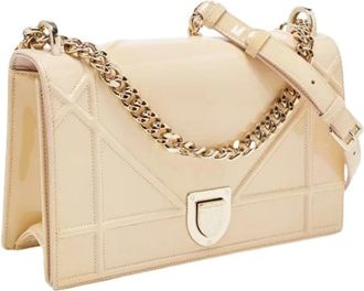 Dior Sac port&eacute; &eacute;paule Diorama Pre-owned - Femme - Pre-owned - Beige - Taille: ONE Size