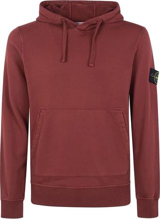 Stone Island Homme, Sweatshirts et sweats &agrave; capuche, Rouge, Taille: M SweaT-shirt &agrave; capuche
