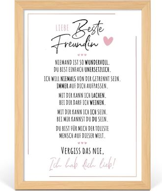 Fjällräven Definition Poesie Kunstdruck-Poster Weihnachtsgeschenke Beste Freundin Geschenke |Wandbilder Wohnzimmer | Weihnachten Geschenk Beste Freundin Geburtst