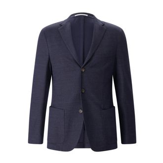 Eleventy Homme, Vestes, Bleu, Taille: 2XL Blazer