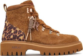 Replay Schn&uuml;rschuhe REPLAY GWLB1.000.C0003L Braun