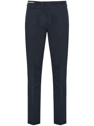 Corneliani Tapered-Hose mit B&uuml;gelfalten - Blau