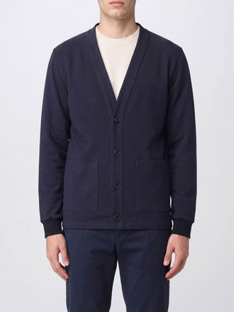 Herno Cardigan en polyester &agrave; col V et poches plaqu&eacute;es