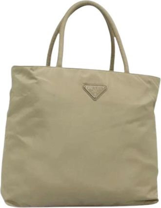 Prada Damen, Pre-Owned, Beige, ONE SIZEGröße