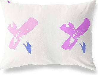 Bonamaison Le Jardin du Lin Kissenbezug Zierkissenbezug Motiv Zufälliges Kissenbezug, Für Bett, Auto, Sofa, Haus, Wohnzimmer, Schlafzimmer, Dekoration, 45x60 Cm 