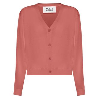 Silvian Heach Damen, Strickwaren, Rot, XSGr&ouml;&szlig;e