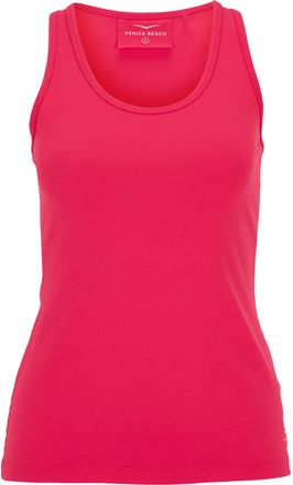 Venice Beach Sport-Top mit k&ouml;rpernaher Schnittform und schmalen Tr&auml;gern Brenda XL, Ruby red