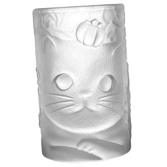 Cabilock Katzenmotiv Tasse Aus Glas Mit Katze F&uuml;r Kaffee Und Kalte Getr&auml;nke Als Dekoratives Haushalts Trinkglas F&uuml;r Geburtstage Hochzeiten Und Partys
