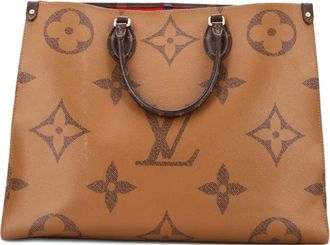 Louis Vuitton OnTheGo Reverse Monogram Giant GM tote bag - Marron