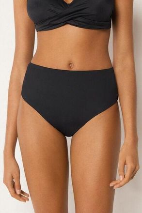 Calzedonia Bikinihose Mit Hohem Bund Premium Sculpt Schwarz