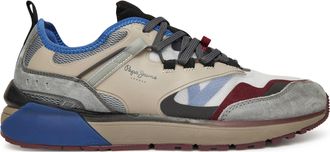 Pepe Jeans London Sneakers Pepe Jeans Stoke Sport M PMS600013 Grau
