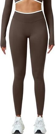 Generic Les pantalons de yoga avec une taille douce et contrast&eacute;e sont parfaits comme couche de base pour lentra&icirc;nement hivernal, le bodyforming et le fitness