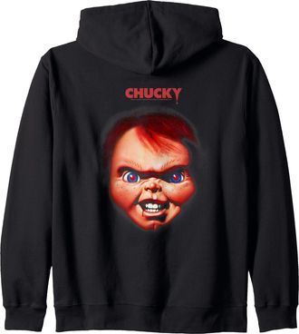 Chucky Angry Face Close-Up Kapuzenjacke