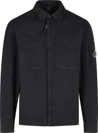 C.P. Company C.P. Chemise en coton noir Company