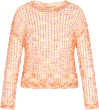 Izia Pullover Frauen orange mehrfarbig