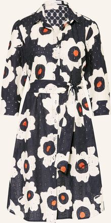 Rossana Diva Rossana Diva Hemdblusenkleid Embroidery Aus Lochspitze blau