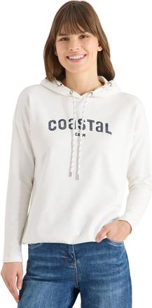 Cecil Hoodie mit Stickerei Vanilla White XXL