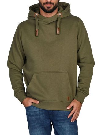 Riverso Hoodie Herren Regular Fit RIVNiklas Kapuzenpullover Pullover Cross-Over-Kragen Gr&uuml;n 5XL (5XL, Ivy Green (BJD))